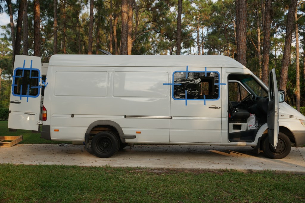 How to Install Windows in Van – Kelly Nicole Travel