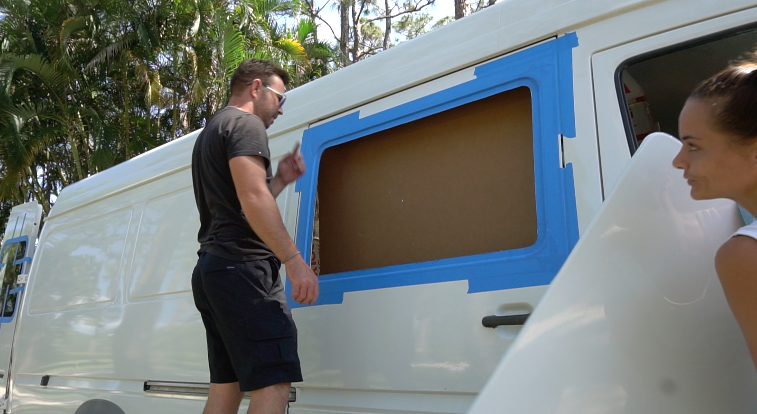 How to Install Windows in Van – Kelly Nicole Travel