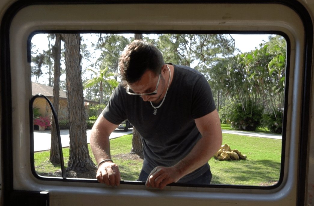 How to Install Windows in Van – Kelly Nicole Travel